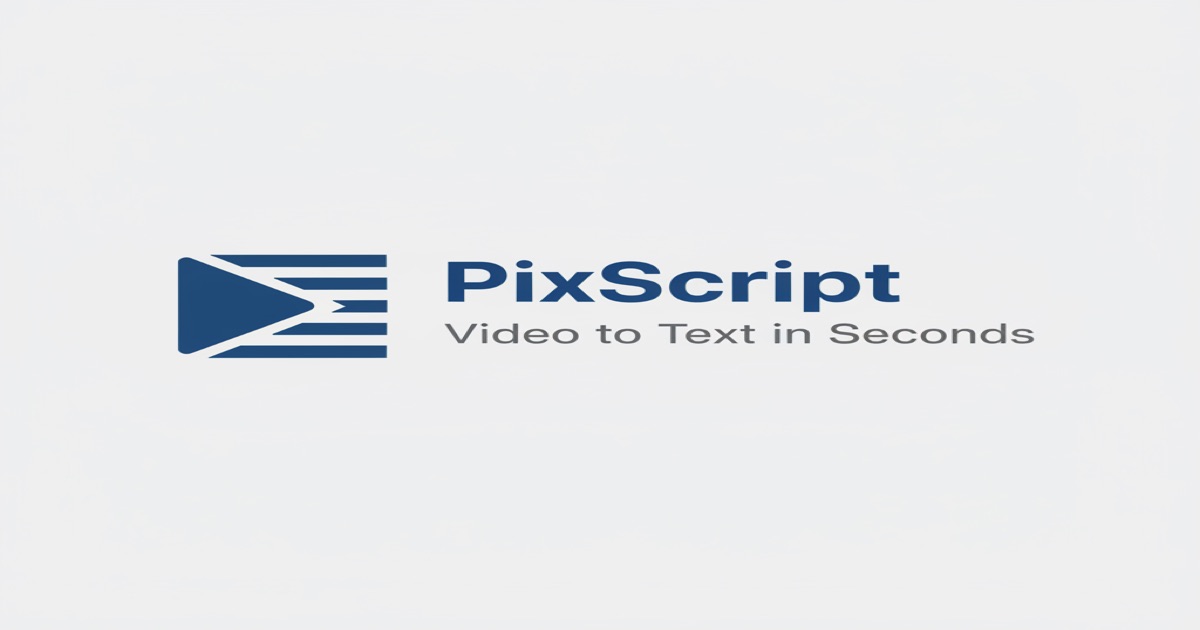 YouTube Transcript Generator — Get Any YouTube Video Transcript | PixScript